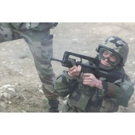 ImagesDéfense - Entraînement au tir d'une section de la 3e compagnie du ...