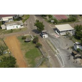 ImagesDéfense - Vue aérienne du camp du 43e BIMa (bataillon d ...