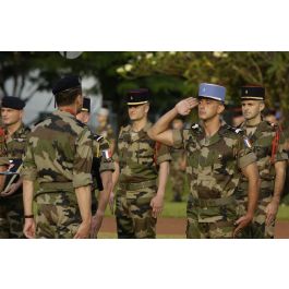 ImagesDéfense - Prise d'armes sur la place d'armes du 43e BIMa ...