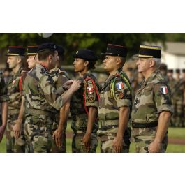 ImagesDéfense - Prise d'armes sur la place d'armes du 43e BIMa ...