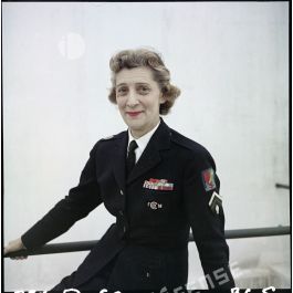 ImagesDéfense - Portrait de la comtesse du Luart au centre militaire de ...