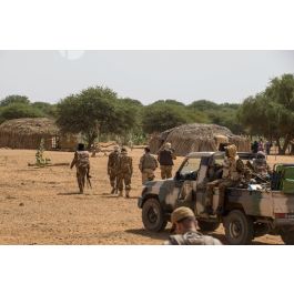 ImagesDéfense - Des soldats maliens accompagnés des militaires du ...