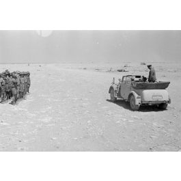 ImagesDéfense - Rommel dans sa voiture Horch-Commandeur cabriolet passe ...