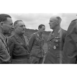 ImagesDéfense - Les généraux Crüwell, Cavarello et Bastico.