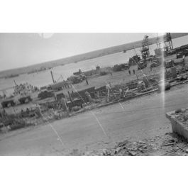 ImagesDéfense - Vue générale du port de Tobrouk.