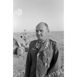 ImagesDéfense - Portrait du colonel (Oberst) Gerhard Müller.
