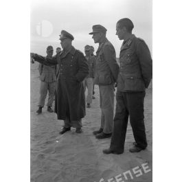 ImagesDéfense - Visite du maréchal Generalfeldmarschall Erwin Rommel au ...