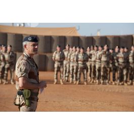 ImagesDéfense - Le colonel Hervé Pierre du 3e régiment d'infanterie de ...