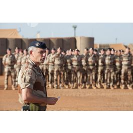 ImagesDéfense - Le colonel Hervé Pierre du 3e régiment d'infanterie de ...