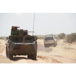 ImagesDéfense - Un véhicule de l'avant blindé (VAB) progresse sur la ...