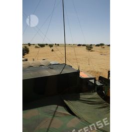 ImagesDéfense - Vue d'une zone de bivouac au nord de Bamba, au Mali.