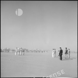 ImagesDéfense - Prise d'armes à Fort Flatters.