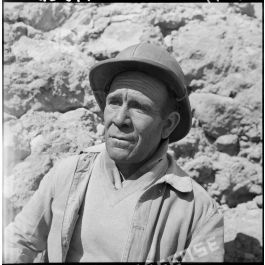 ImagesDéfense - Portrait de mineur de Ouenza.