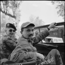 ImagesDéfense - Portrait du colonel Katz commandant le secteur de Laghouat.