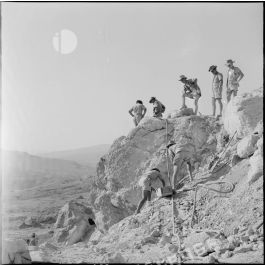 ImagesDéfense - Le travail du génie dans le massif de l'Aurès Nemencha.