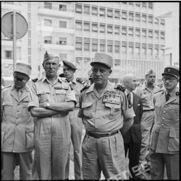 ImagesDéfense - Les généraux Raoul Salan et Jacques Allard.