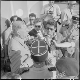 ImagesDéfense - Voyage du général de Gaulle dans le Constantinois.