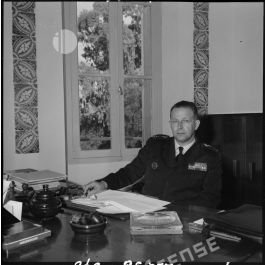 ImagesDéfense - Alger. Portrait du général Maurice Challe adjoint ...