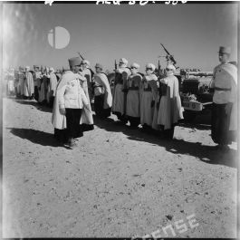 ImagesDéfense - Hassi Messaoud. Cérémonie militaire.
