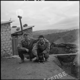 ImagesDéfense - Le poste de Bou Assem.