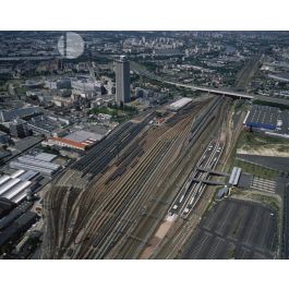 ImagesDéfense - La Plaine Saint-Denis (93). Réseau ferré de la gare du ...