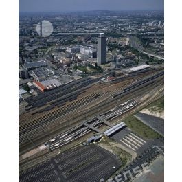 ImagesDéfense - La Plaine Saint-Denis (93). Réseau ferré de la gare du ...