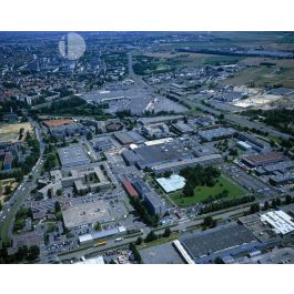 ImagesDéfense - Massy (91). Quartier des Champs Ronds. Vue vers l'est.