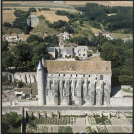 ImagesDéfense - Chateau-Landon (77). L'abbaye Saint-Séverin.