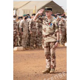 ImagesDéfense - Portrait du colonel Christophe Follet lors d'une ...