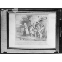 ImagesDéfense - Reproduction d'une gravure humoristique représentant ...