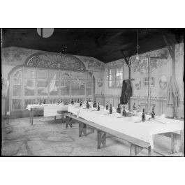 ImagesDéfense - [Salonique. Hôpital n°2. Vue intérieure d'un réfectoire.]