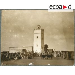 ImagesDéfense - Chemaïa. Inauguration du minaret. Novembre 1944 ...