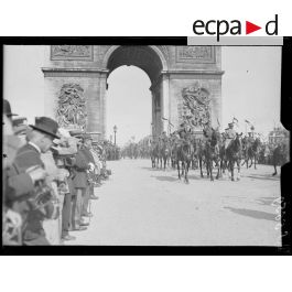 ImagesDéfense - Paris 14 juillet 1919. Fête de la victoire. Défilé des ...