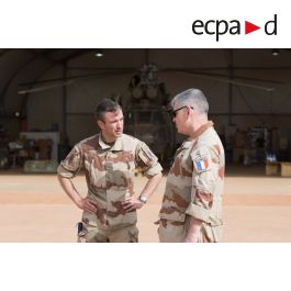 ImagesDéfense - Le colonel Hervé Fernando, chef de corps du 1er RHC et ...