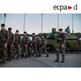 ImagesDéfense - Départ des soldats du 501e régiment de chars de combat ...