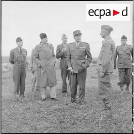 ImagesDéfense - Le colonel Erulin, ?, le colonel Allard, le général de ...