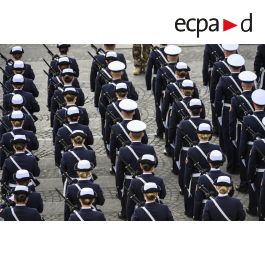 ImagesDéfense - Vue de dos des élèves de l'école du personnel paramédical des Armées (EPPA) lors ...