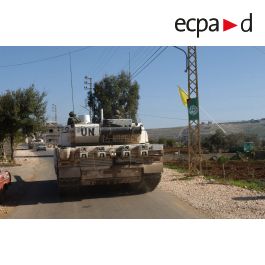 ImagesDéfense - Char Leclerc dans le village de Der Seryan.