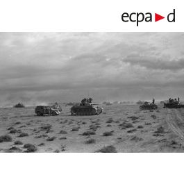 ImagesDéfense - Progression d'éléments blindés du Panzer-Regiment 8.