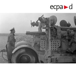 ImagesDéfense - Le général Erwin Rommel inspecte un canon britannique ...