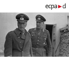 ImagesDéfense - Les généraux allemands Ludwig Crüwell et Enno von Rintelen.