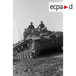 ImagesDéfense - Passage de deux chars Pz-III Ausf-N [29 Gros plan sur ...