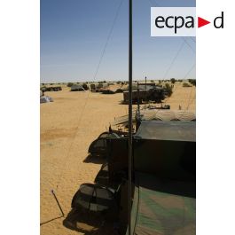 ImagesDéfense - Vue d'une zone de bivouac au nord de Bamba, au Mali.