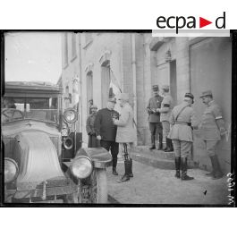 ImagesDéfense - Le général Joffre avec le général de Bazelaire à ...