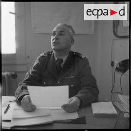 ImagesDéfense - Le colonel Besson, Tizi-Ouzou.