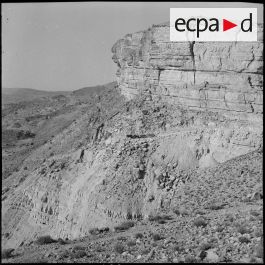 ImagesDéfense - Chantier du génie dans le massif de l'Aurès Nemencha.