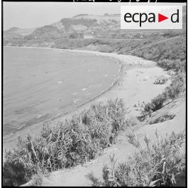 ImagesDéfense - La plage de Cherchell.