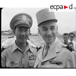 ImagesDéfense - Départ du général de corps d'armée Henri Navarre.