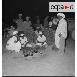 ImagesDéfense - Fête nocturne à Bou-Bernous (Algérie).