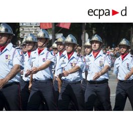 ImagesDéfense - Défilé des sapeurs-pompiers territoriaux de la zone de défense et de sécurité ...